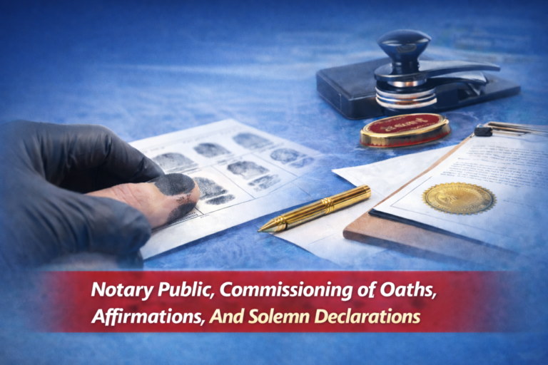 Document Services Notary Public – Nationwide Document Services